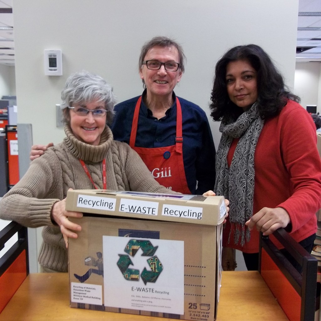 Collecting hazardous waste at the Library – Library Matters
