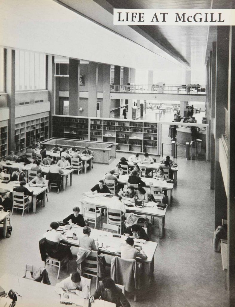 2019 Homecoming: Bienvenue, welcome back to McGill and the Library ...